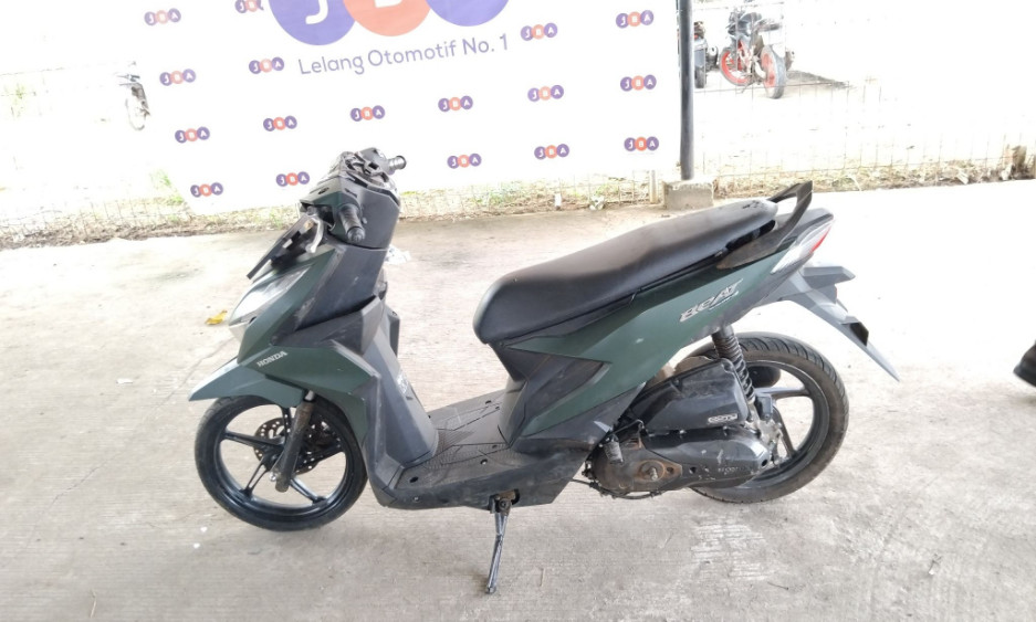 Lelang Motor HONDA BEAT ESP CBS ISS 110 2024 HIJAU PALEMBANG