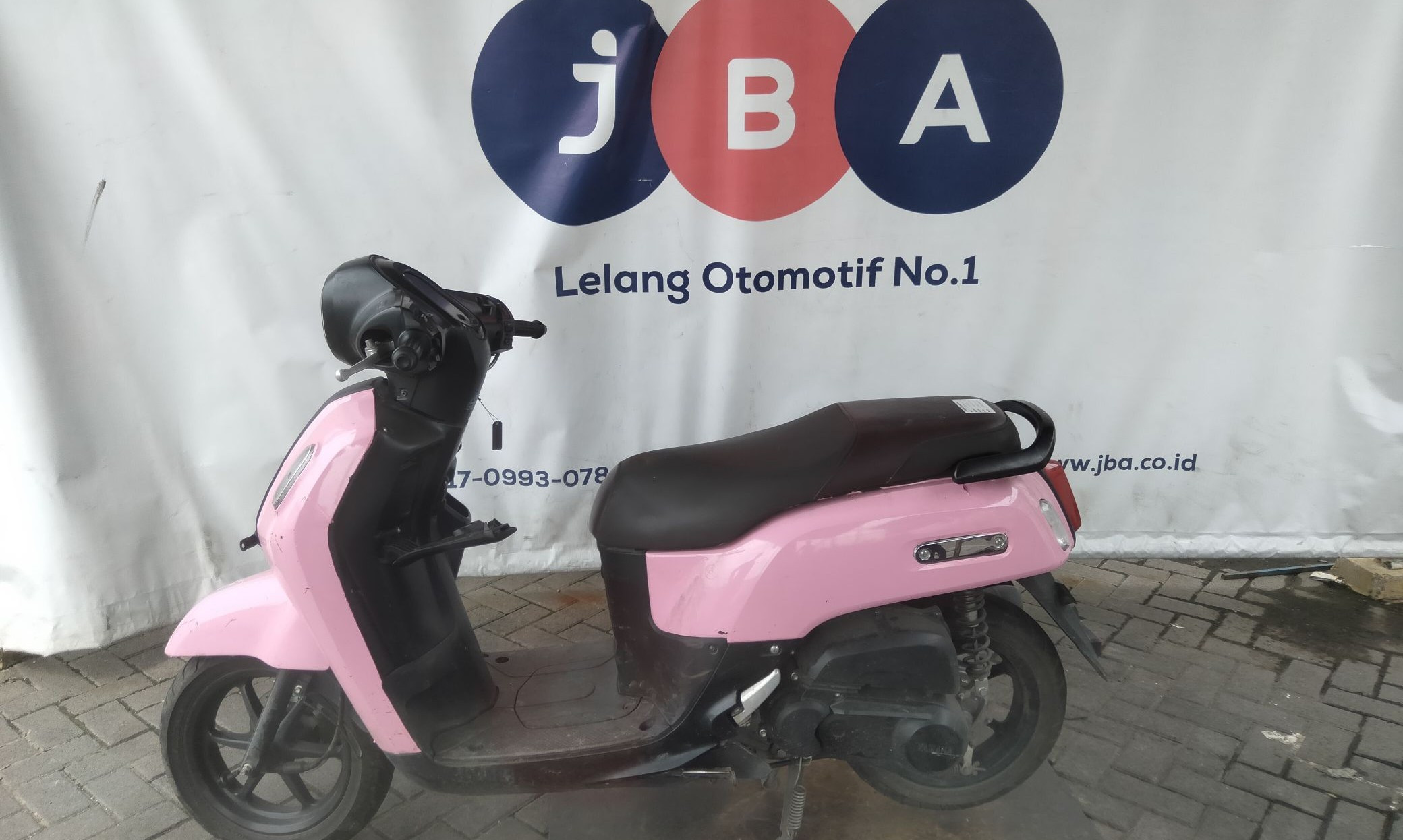 Lelang Motor YAMAHA Fazzio Lux 125 2023 HITAM JAKARTA RAYA MOTOR