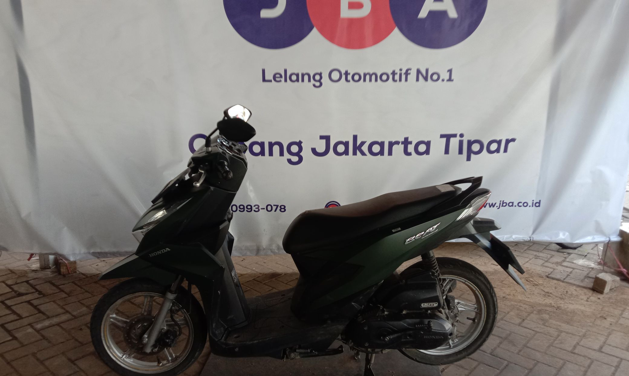 Lelang Motor HONDA BEAT 110 110 2024 HIJAU JAKARTA TIPAR
