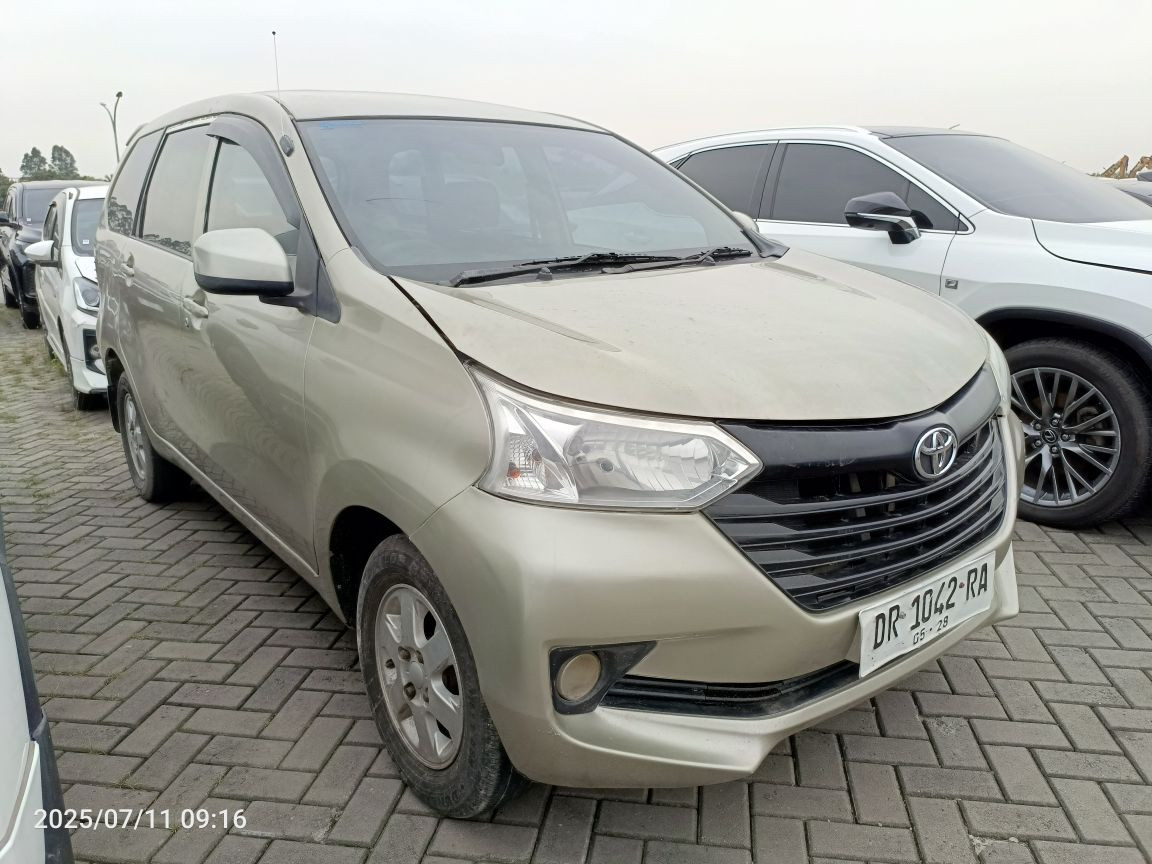 Lelang Mobil LOT No. 1110 TOYOTA AVANZA G 1.5 MT 2018 KUNING METALIK ...